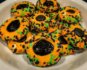Spooky Halloween Sprinkle Cookies - Easy Mom Meals