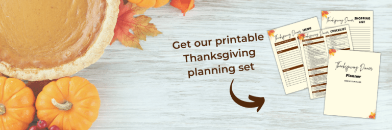 Ultimate Thanksgiving Dinner Planner {printable checklist} - Easy Mom Meals