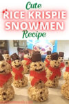 Easy Rice Krispie Treat Snowman - Easy Mom Meals