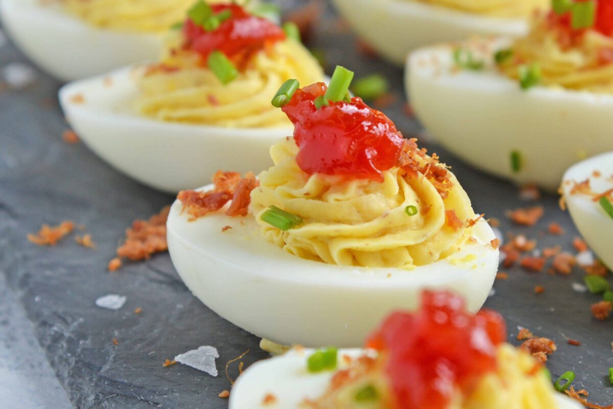 25 Deliciously Unique Deviled Egg Recipes - Easy Mom Meals
